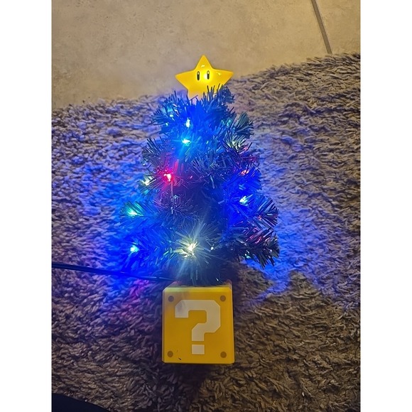 Holiday | Super Mario Bros Super Star Led Lightup Usb Desktop Block ...